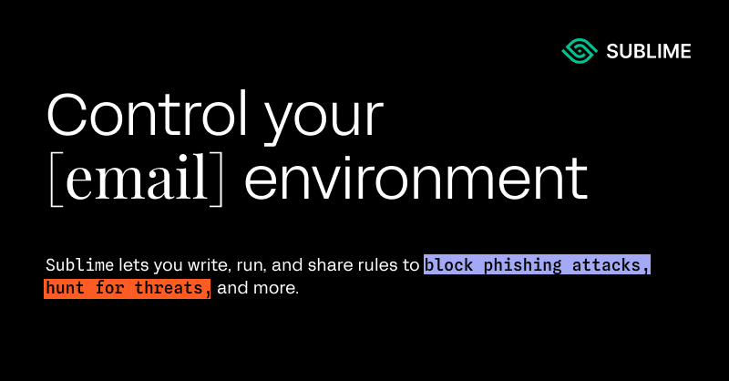 Home | Sublime Security